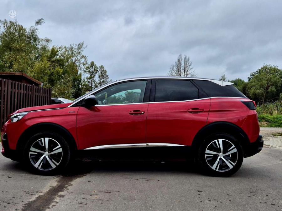 Red Peugeot 3008 2018 in Vilnius, with an engine capacity of 1.56 L and mileage of 218 thousand km for 12400 €, photo 4 on AUTOMOTO.COM.LV