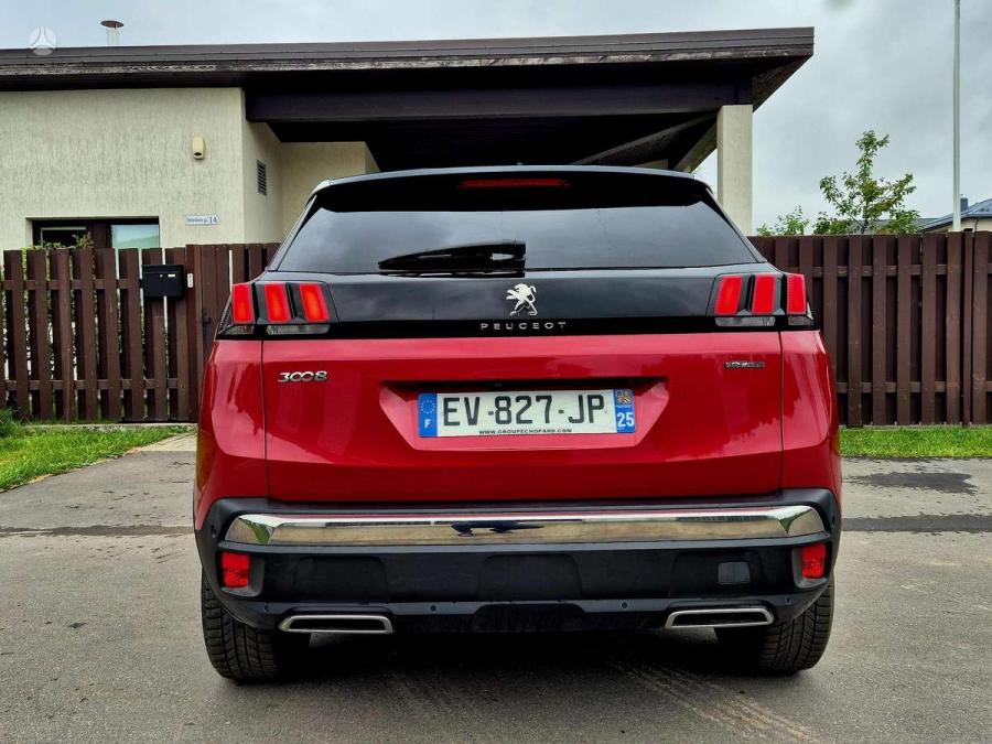 Red Peugeot 3008 2018 in Vilnius, with an engine capacity of 1.56 L and mileage of 218 thousand km for 12400 €, photo 7 on AUTOMOTO.COM.LV