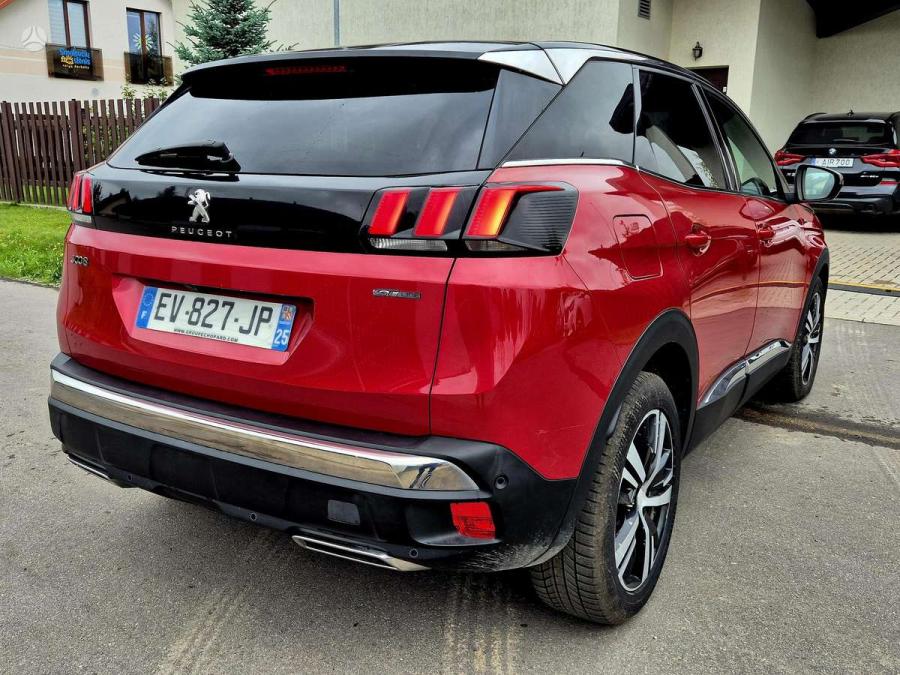 Red Peugeot 3008 2018 in Vilnius, with an engine capacity of 1.56 L and mileage of 218 thousand km for 12400 €, photo 8 on AUTOMOTO.COM.LV