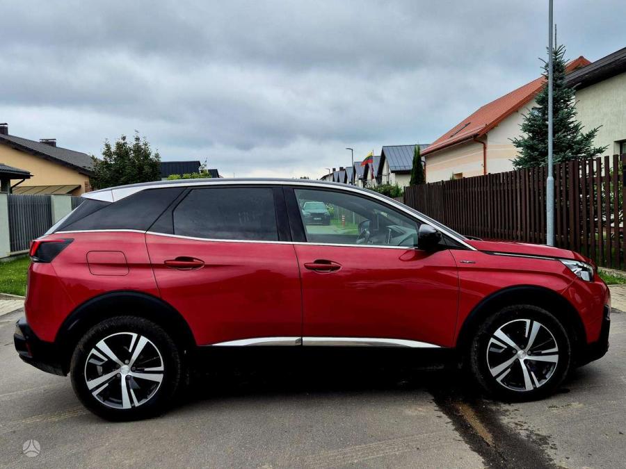 Red Peugeot 3008 2018 in Vilnius, with an engine capacity of 1.56 L and mileage of 218 thousand km for 12400 €, photo 11 on AUTOMOTO.COM.LV