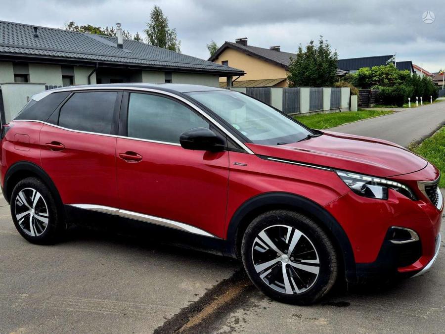 Red Peugeot 3008 2018 in Vilnius, with an engine capacity of 1.56 L and mileage of 218 thousand km for 12400 €, photo 12 on AUTOMOTO.COM.LV