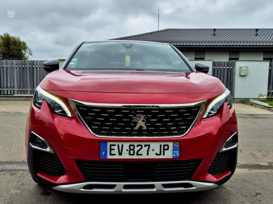 Red Peugeot 3008 2018 in Vilnius, with an engine capacity of 1.56 L and mileage of 218 thousand km for 12400 €, photo 15 on AUTOMOTO.COM.LV