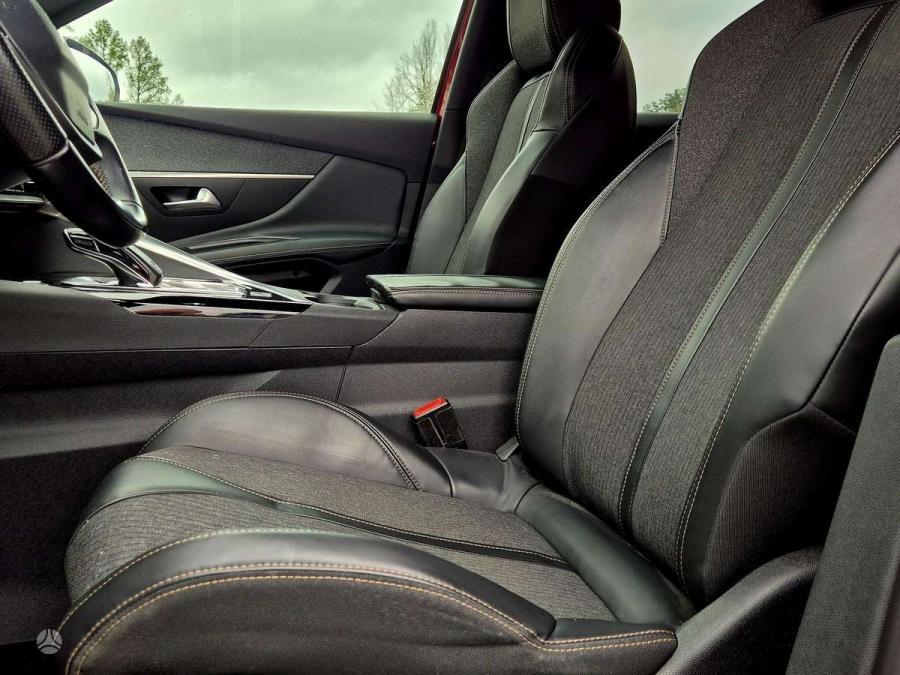 Red Peugeot 3008 2018 in Vilnius, with an engine capacity of 1.56 L and mileage of 218 thousand km for 12400 €, photo 21 on AUTOMOTO.COM.LV
