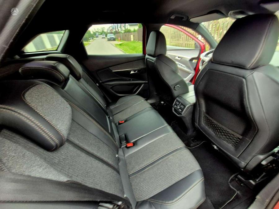 Red Peugeot 3008 2018 in Vilnius, with an engine capacity of 1.56 L and mileage of 218 thousand km for 12400 €, photo 29 on AUTOMOTO.COM.LV