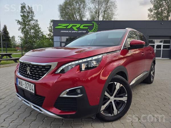 Red Peugeot 3008 2019 in Jelgava, with an engine capacity of 1.50 L and mileage of 0 thousand km for 20500 €, photo 1 on AUTOMOTO.COM.LV