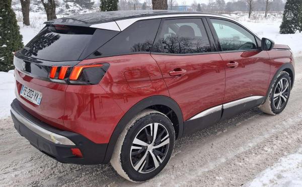 Sarkans Peugeot 3008 2019 Tauragė, ar dzinēja tilpumu 1.20 L un nobraukumu 122 tūkst. km par 9500 €, foto 5 vietnē AUTOMOTO.COM.LV