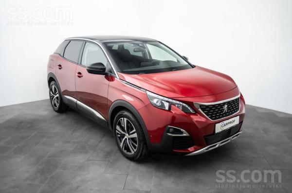 Sarkans Peugeot 3008 2019 Tallina, ar dzinēja tilpumu 1.20 L un nobraukumu 71 tūkst. km par 14899 €, foto 3 vietnē AUTOMOTO.COM.LV