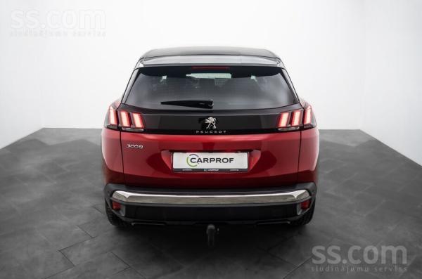 Sarkans Peugeot 3008 2019 Tallina, ar dzinēja tilpumu 1.20 L un nobraukumu 71 tūkst. km par 14899 €, foto 5 vietnē AUTOMOTO.COM.LV