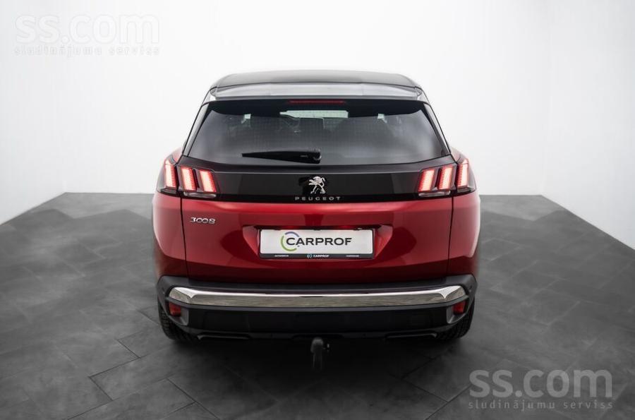 Sarkans Peugeot 3008 2019 Tallina, ar dzinēja tilpumu 1.20 L un nobraukumu 71 tūkst. km par 14899 €, foto 6 vietnē AUTOMOTO.COM.LV