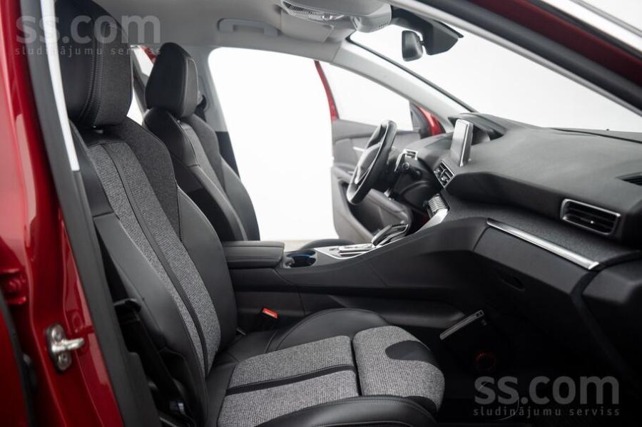 Sarkans Peugeot 3008 2019 Tallina, ar dzinēja tilpumu 1.20 L un nobraukumu 71 tūkst. km par 14899 €, foto 12 vietnē AUTOMOTO.COM.LV