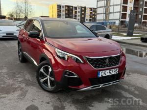 Red Peugeot 3008 2019 in Jelgava, with an engine capacity of 1.60 L and mileage of 0 thousand km for 14300 €, photo  on AUTOMOTO.COM.LV