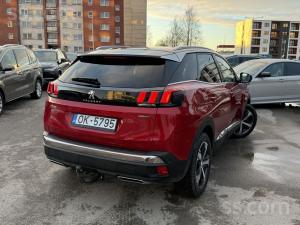 Red Peugeot 3008 2019 in Jelgava, with an engine capacity of 1.60 L and mileage of 0 thousand km for 14300 €, photo 5 on AUTOMOTO.COM.LV