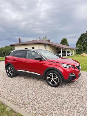 Sarkans Peugeot 3008 2019 Viļņa, ar dzinēja tilpumu 1.20 L un nobraukumu 174 tūkst. km par 9450 €, foto 1 vietnē AUTOMOTO.COM.LV