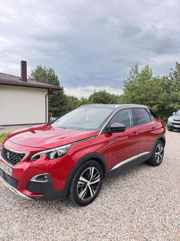Sarkans Peugeot 3008 2019 Viļņa, ar dzinēja tilpumu 1.20 L un nobraukumu 174 tūkst. km par 9450 €, foto 2 vietnē AUTOMOTO.COM.LV