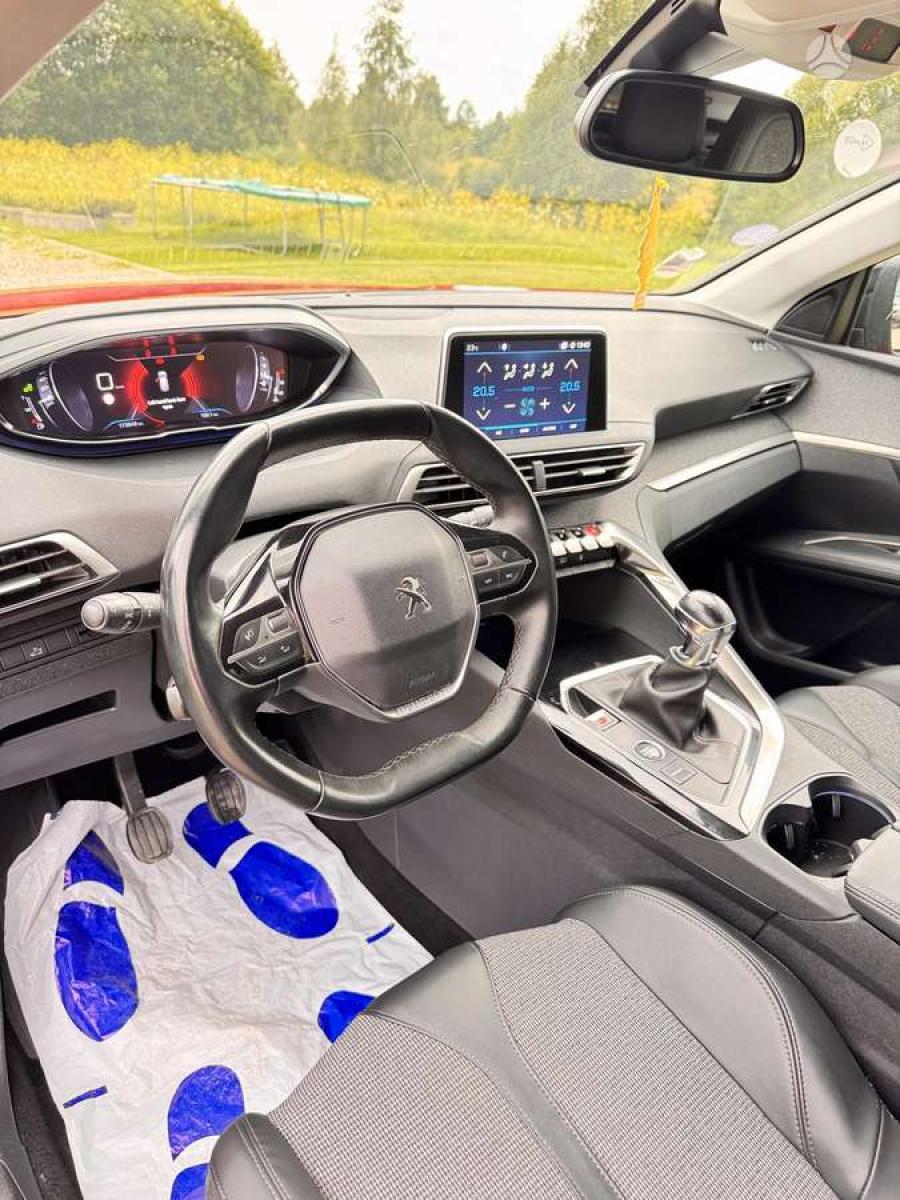 Sarkans Peugeot 3008 2019 Viļņa, ar dzinēja tilpumu 1.20 L un nobraukumu 174 tūkst. km par 9450 €, foto 20 vietnē AUTOMOTO.COM.LV