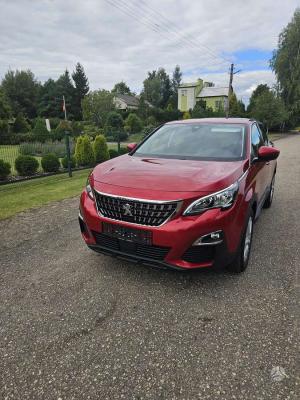 Sarkans Peugeot 3008 2019 Utena, ar dzinēja tilpumu 1.50 L un nobraukumu 227 tūkst. km par 10300 €, foto  vietnē AUTOMOTO.COM.LV