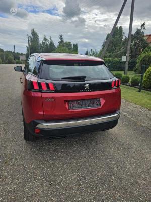 Sarkans Peugeot 3008 2019 Utena, ar dzinēja tilpumu 1.50 L un nobraukumu 227 tūkst. km par 10300 €, foto 6 vietnē AUTOMOTO.COM.LV