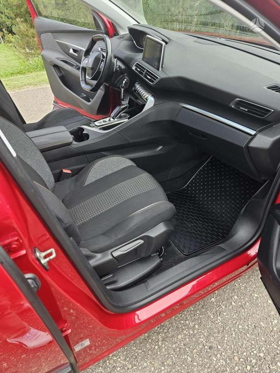 Sarkans Peugeot 3008 2019 Utena, ar dzinēja tilpumu 1.50 L un nobraukumu 227 tūkst. km par 10300 €, foto 12 vietnē AUTOMOTO.COM.LV