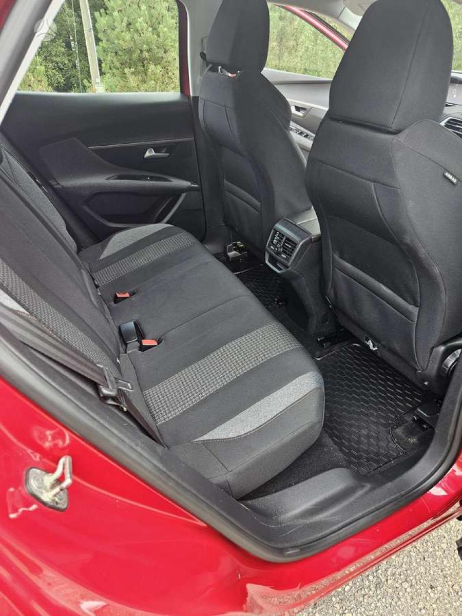 Sarkans Peugeot 3008 2019 Utena, ar dzinēja tilpumu 1.50 L un nobraukumu 227 tūkst. km par 10300 €, foto 13 vietnē AUTOMOTO.COM.LV