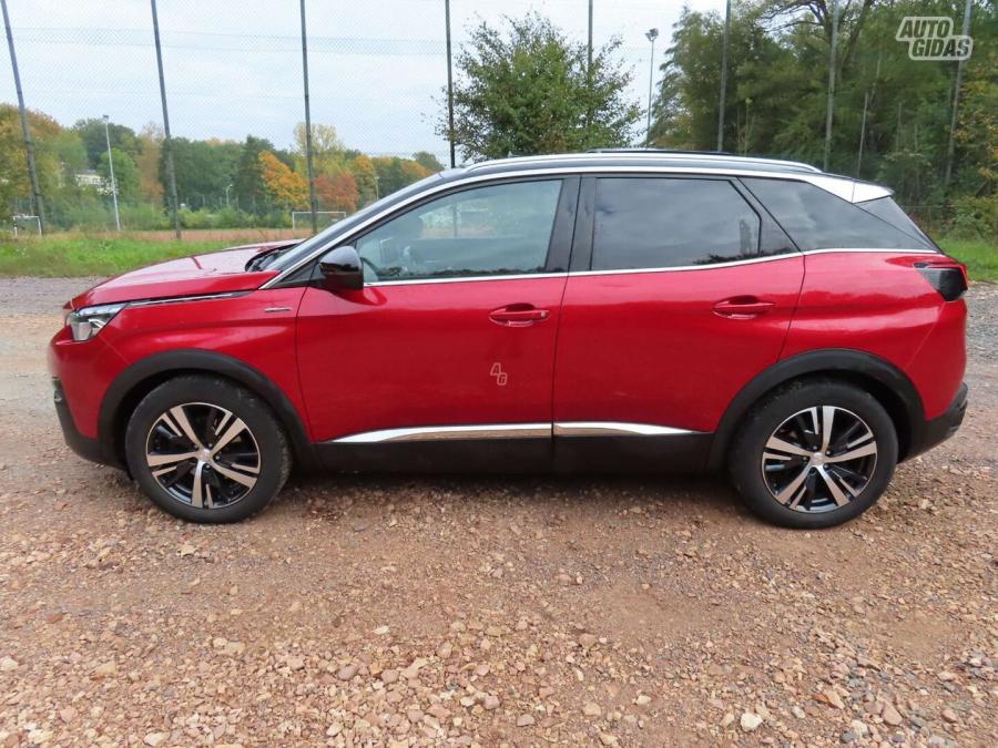 Sarkans Peugeot 3008 2020 Kauņa, ar dzinēja tilpumu 1.50 L un nobraukumu 63 tūkst. km par 23792 €, foto 2 vietnē AUTOMOTO.COM.LV