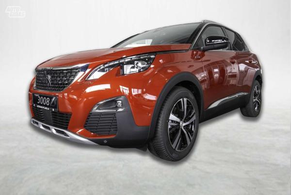Red Peugeot 3008 2020 in Kaunas, with an engine capacity of 1.50 L and mileage of 65 thousand km for 24347 €, photo 1 on AUTOMOTO.COM.LV