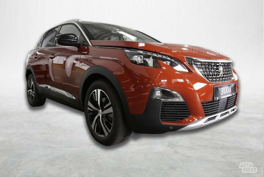 Red Peugeot 3008 2020 in Kaunas, with an engine capacity of 1.50 L and mileage of 65 thousand km for 24347 €, photo 2 on AUTOMOTO.COM.LV