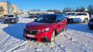 Sarkans Peugeot 3008 2020 Šauļi, ar dzinēja tilpumu 1.50 L un nobraukumu 181 tūkst. km par 13700 €, foto 2 vietnē AUTOMOTO.COM.LV