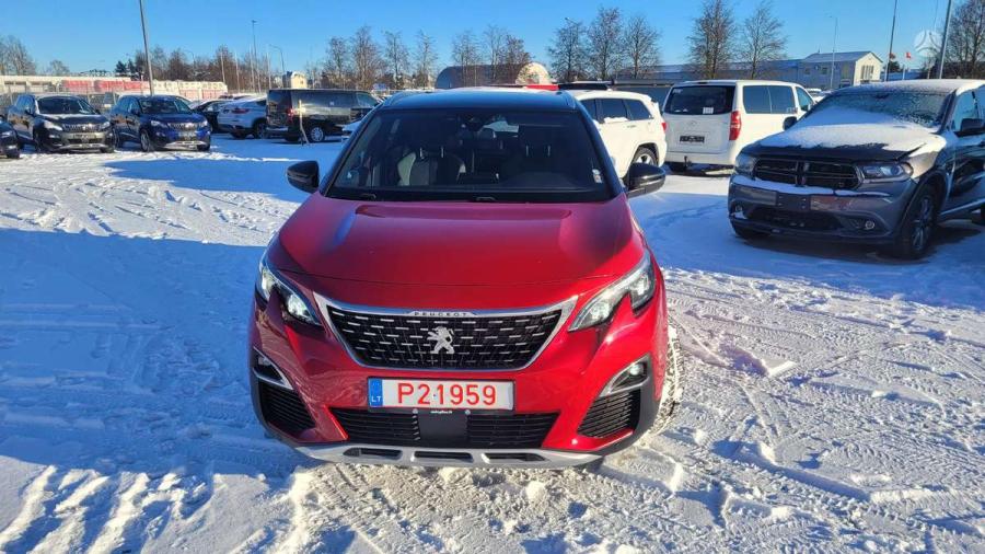 Sarkans Peugeot 3008 2020 Šauļi, ar dzinēja tilpumu 1.50 L un nobraukumu 181 tūkst. km par 13700 €, foto 4 vietnē AUTOMOTO.COM.LV