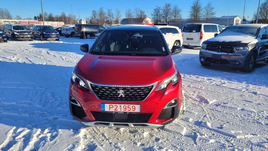 Sarkans Peugeot 3008 2020 Šauļi, ar dzinēja tilpumu 1.50 L un nobraukumu 181 tūkst. km par 13700 €, foto 5 vietnē AUTOMOTO.COM.LV