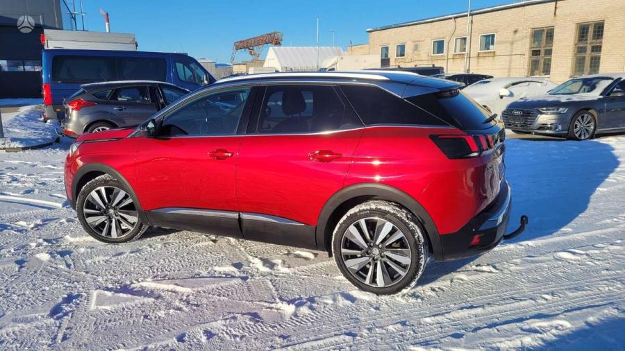Sarkans Peugeot 3008 2020 Šauļi, ar dzinēja tilpumu 1.50 L un nobraukumu 181 tūkst. km par 13700 €, foto 6 vietnē AUTOMOTO.COM.LV