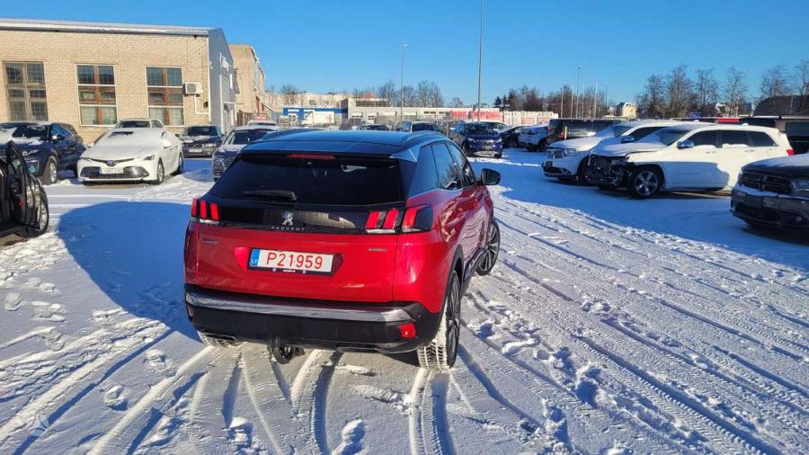 Sarkans Peugeot 3008 2020 Šauļi, ar dzinēja tilpumu 1.50 L un nobraukumu 181 tūkst. km par 13700 €, foto 9 vietnē AUTOMOTO.COM.LV