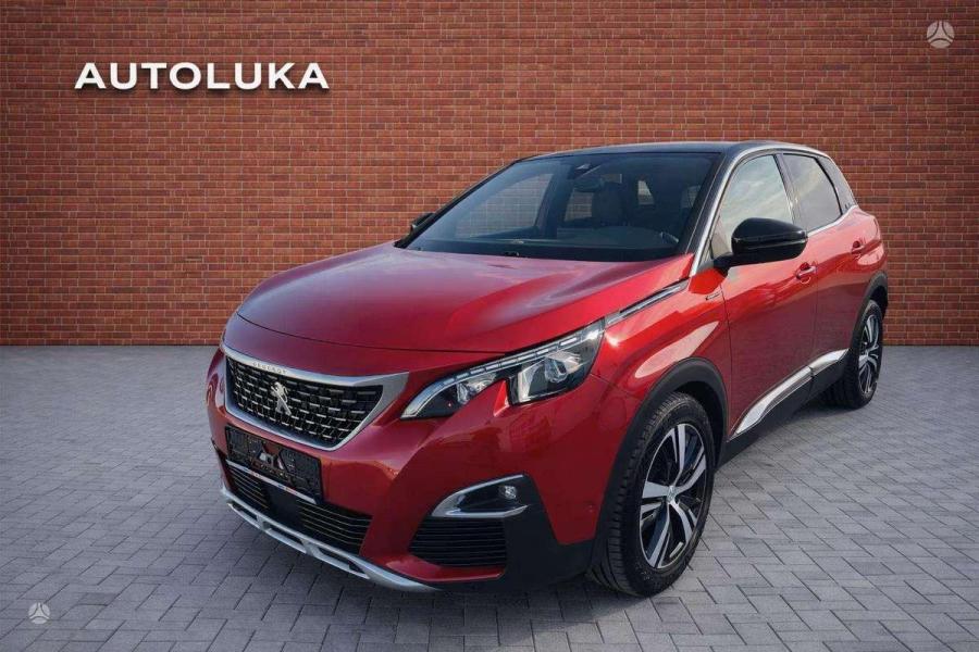Sarkans Peugeot 3008 2020 Marijampole, ar dzinēja tilpumu 1.50 L un nobraukumu 208 tūkst. km par 15367 €, foto 3 vietnē AUTOMOTO.COM.LV