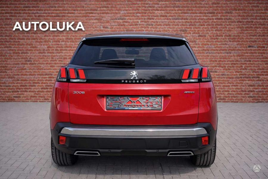 Sarkans Peugeot 3008 2020 Marijampole, ar dzinēja tilpumu 1.50 L un nobraukumu 208 tūkst. km par 15367 €, foto 8 vietnē AUTOMOTO.COM.LV