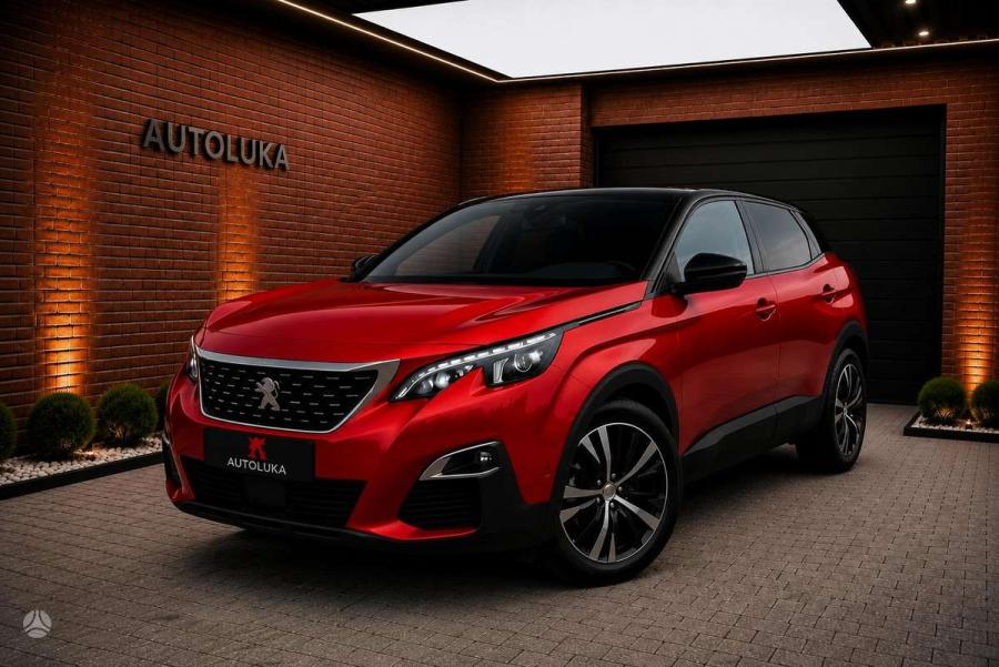 Red Peugeot 3008 2020 in Marijampole, with an engine capacity of 1.50 L and mileage of 208 thousand km for 15367 €, photo 1 on AUTOMOTO.COM.LV