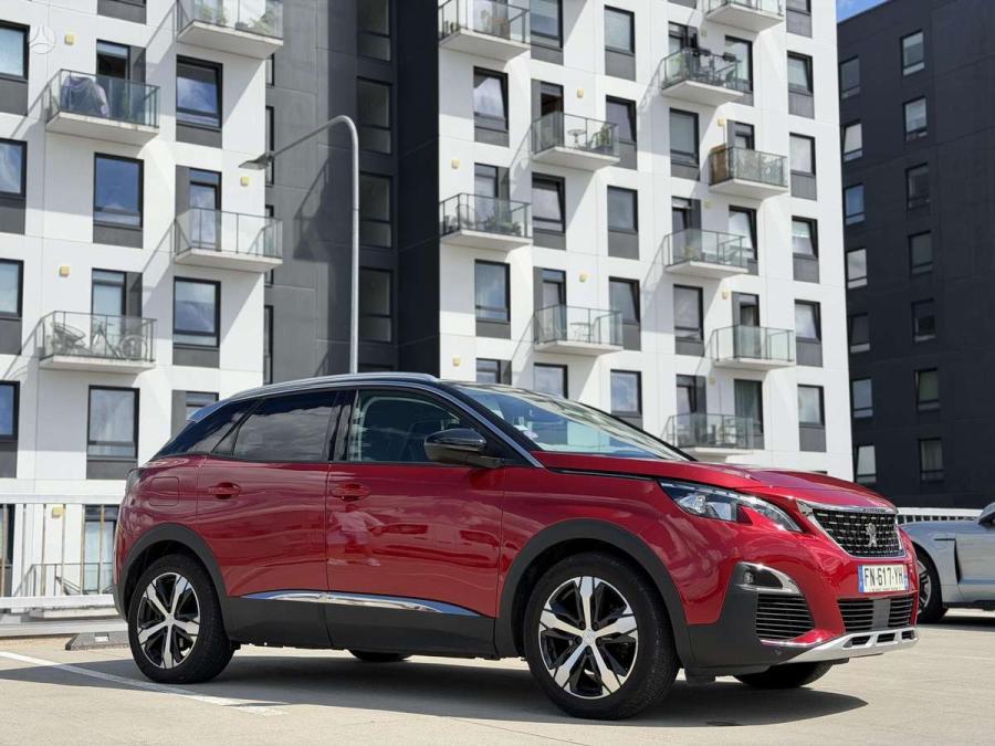Sarkans Peugeot 3008 2020 Viļņa, ar dzinēja tilpumu 1.20 L un nobraukumu 86 tūkst. km par 13310 €, foto 6 vietnē AUTOMOTO.COM.LV