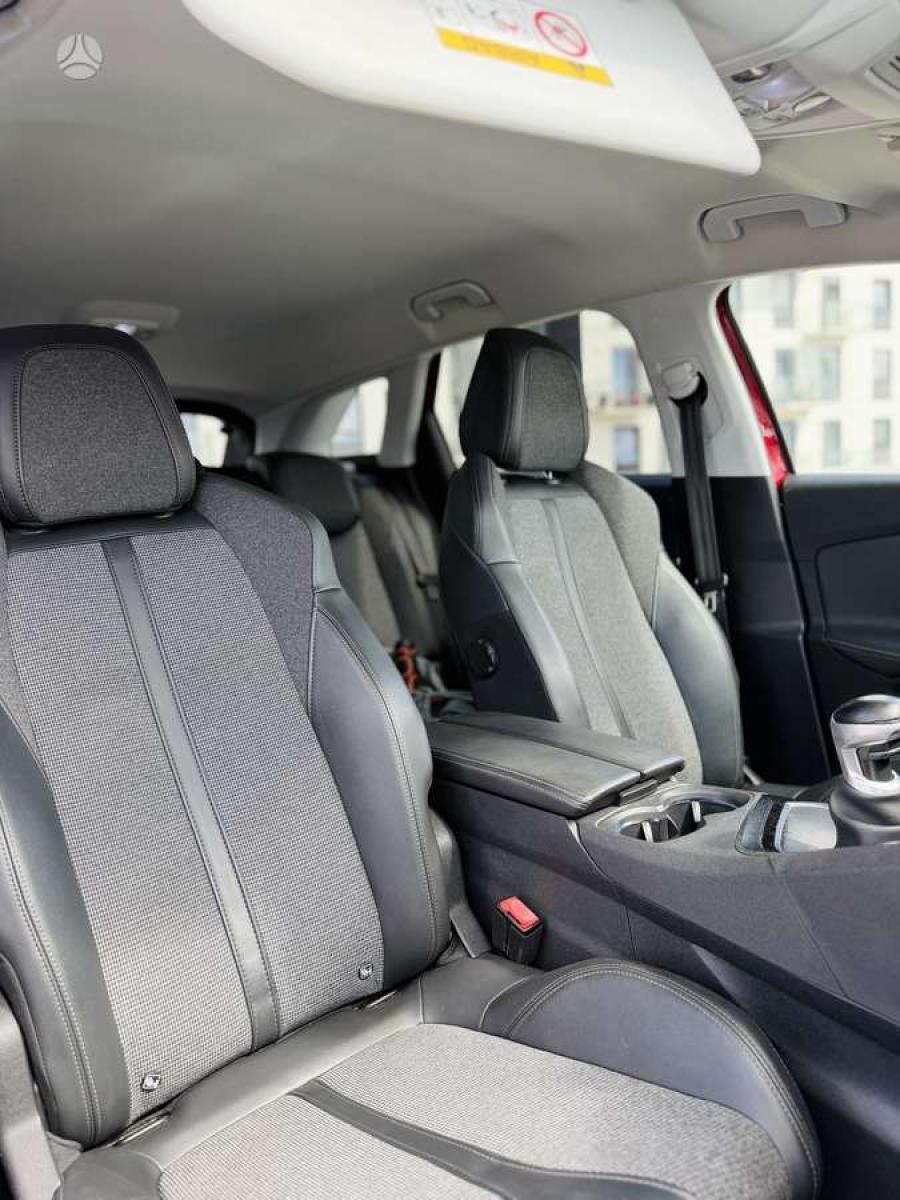 Sarkans Peugeot 3008 2020 Viļņa, ar dzinēja tilpumu 1.20 L un nobraukumu 86 tūkst. km par 13310 €, foto 11 vietnē AUTOMOTO.COM.LV