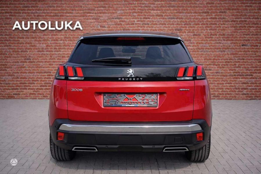 Sarkans Peugeot 3008 2020 Marijampole, ar dzinēja tilpumu 1.50 L un nobraukumu 208 tūkst. km par 15367 €, foto 7 vietnē AUTOMOTO.COM.LV