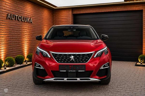 Red Peugeot 3008 2020 in Marijampole, with an engine capacity of 1.50 L and mileage of 208 thousand km for 15367 €, photo 6 on AUTOMOTO.COM.LV