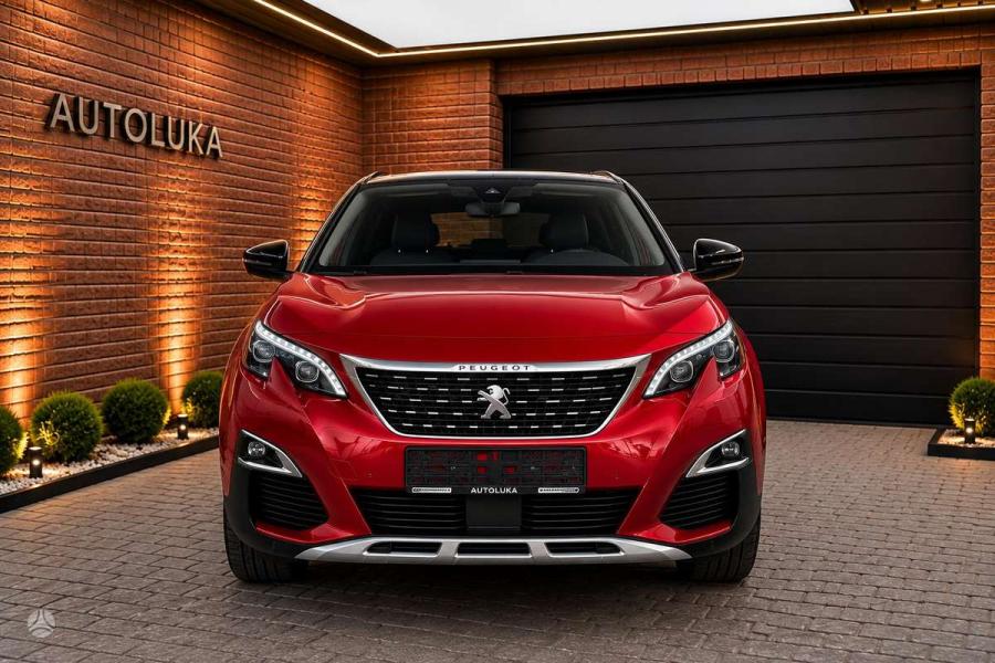 Red Peugeot 3008 2020 in Marijampole, with an engine capacity of 1.50 L and mileage of 208 thousand km for 15367 €, photo 6 on AUTOMOTO.COM.LV