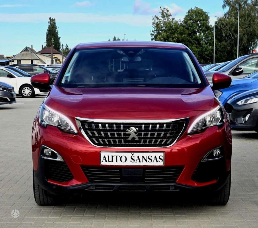 Red Peugeot 3008 2020 in Taurage, with an engine capacity of 1.50 L and mileage of 298 thousand km for 9850 €, photo 4 on AUTOMOTO.COM.LV