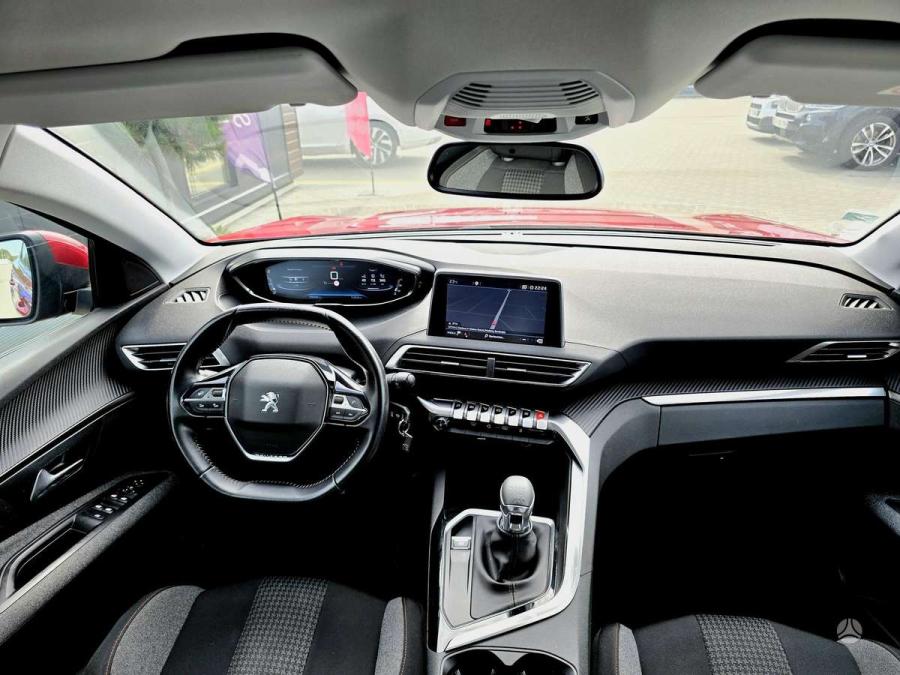 Red Peugeot 3008 2020 in Taurage, with an engine capacity of 1.50 L and mileage of 298 thousand km for 9850 €, photo 14 on AUTOMOTO.COM.LV