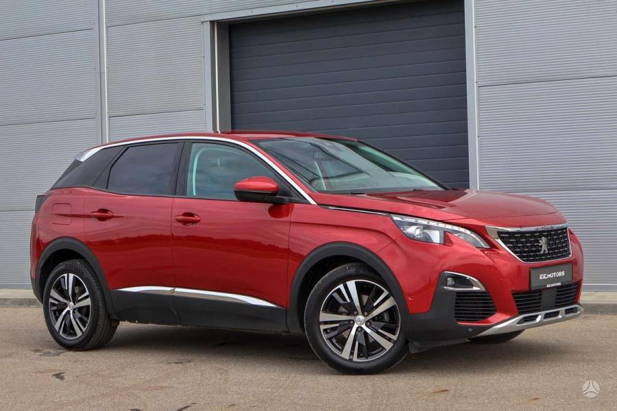 Sarkans Peugeot 3008 2020 Kauņa, ar dzinēja tilpumu 1.20 L un nobraukumu 170 tūkst. km par 10999 €, foto 1 vietnē AUTOMOTO.COM.LV