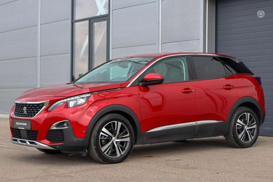 Sarkans Peugeot 3008 2020 Kauņa, ar dzinēja tilpumu 1.20 L un nobraukumu 170 tūkst. km par 10999 €, foto 8 vietnē AUTOMOTO.COM.LV