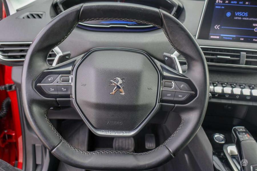Sarkans Peugeot 3008 2020 Kauņa, ar dzinēja tilpumu 1.20 L un nobraukumu 170 tūkst. km par 10999 €, foto 25 vietnē AUTOMOTO.COM.LV
