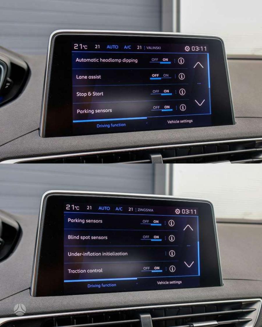 Sarkans Peugeot 3008 2020 Kauņa, ar dzinēja tilpumu 1.20 L un nobraukumu 170 tūkst. km par 10999 €, foto 34 vietnē AUTOMOTO.COM.LV