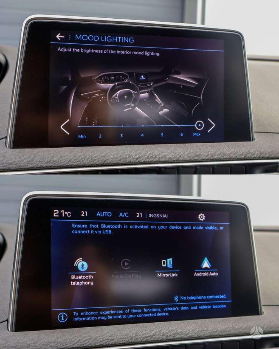 Sarkans Peugeot 3008 2020 Kauņa, ar dzinēja tilpumu 1.20 L un nobraukumu 170 tūkst. km par 10999 €, foto 37 vietnē AUTOMOTO.COM.LV