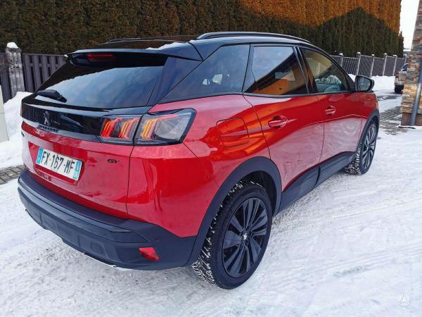 Sarkans Peugeot 3008 2021 Kauņa, ar dzinēja tilpumu 1.60 L un nobraukumu 151 tūkst. km par 18690 €, foto 4 vietnē AUTOMOTO.COM.LV