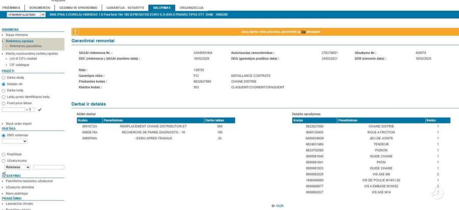 Red Peugeot 3008 2021 in Kaunas, with an engine capacity of 1.60 L and mileage of 151 thousand km for 18690 €, photo 15 on AUTOMOTO.COM.LV