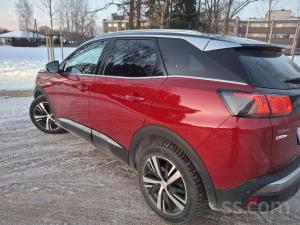 Red Peugeot 3008 2021 in Riga, with an engine capacity of 1.50 L and mileage of 145 thousand km for 16700 €, photo  on AUTOMOTO.COM.LV