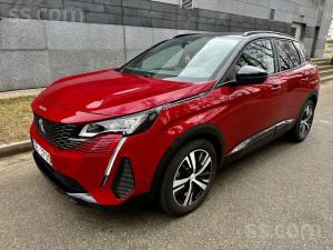 Sarkans Peugeot 3008 2021 Rīga, ar dzinēja tilpumu 1.50 L un nobraukumu 57 tūkst. km par 18890 €, foto  vietnē AUTOMOTO.COM.LV